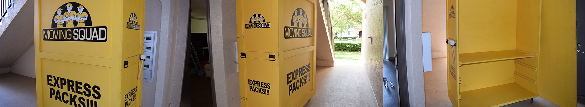 Patented Express Pack System - Moving Squad